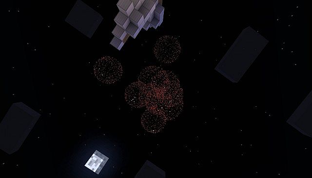 Firework Show First ever 'Firework Rail Show' Minecraft Map