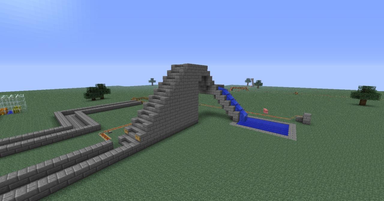 fun village and rides Minecraft Map