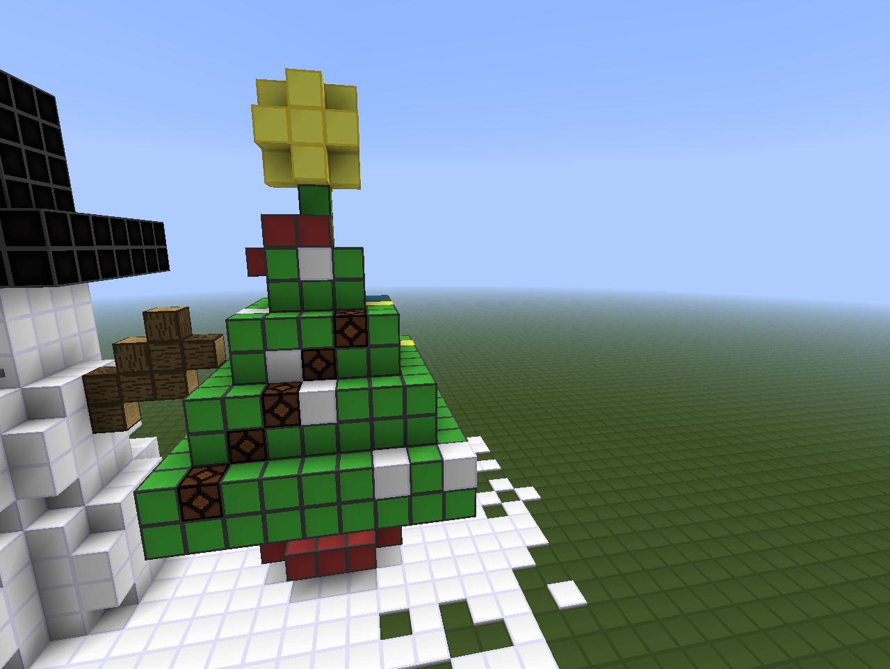 Rudolph , Frosty , Tree Minecraft Map