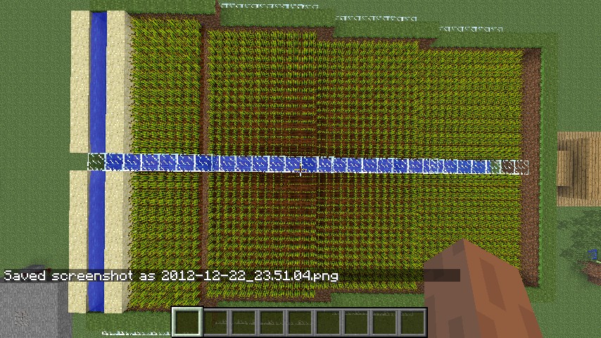 Automatic Wheat Farm Minecraft Map