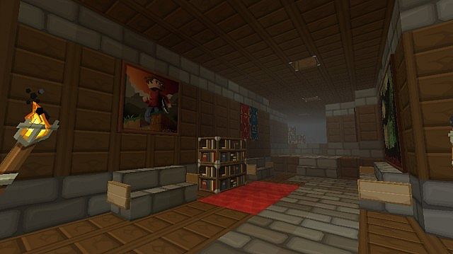 Caveman House! Minecraft Map