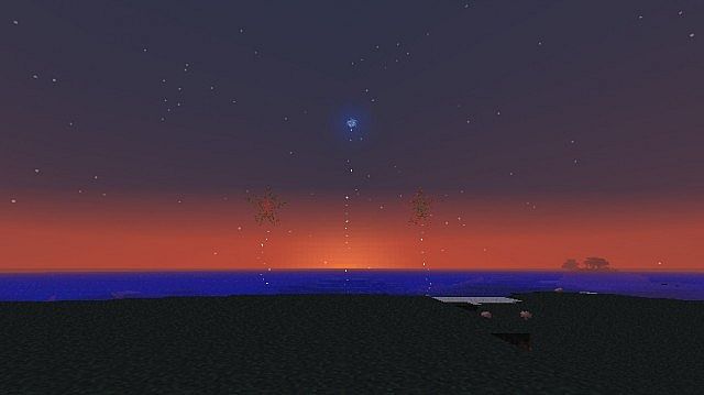 Christmas Fireworks Show Minecraft Map