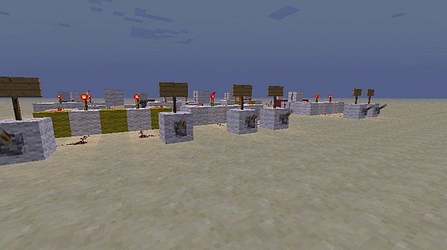 Binary Calculator Minecraft Map