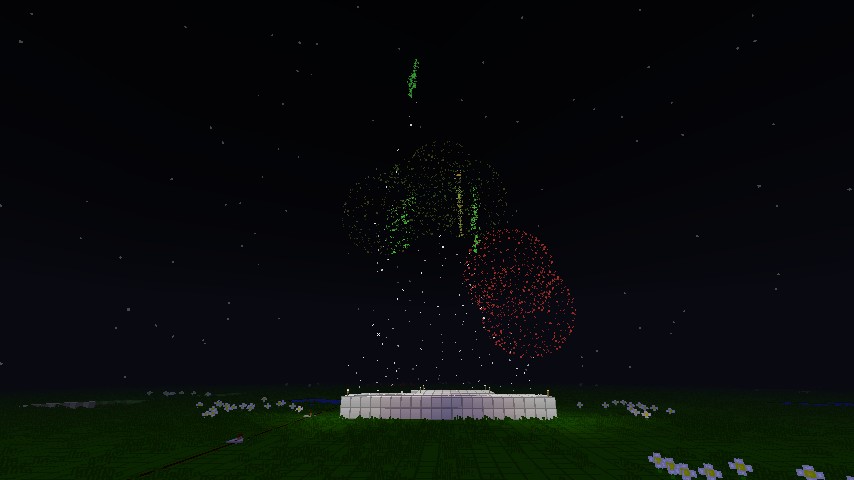 Minecraft Christmas Fireworks Minecraft Map