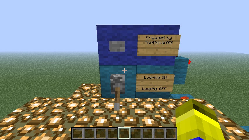 Note block music Minecraft Map