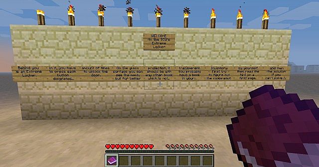TheCrafterUltimate's Extreme Locker Minecraft Map