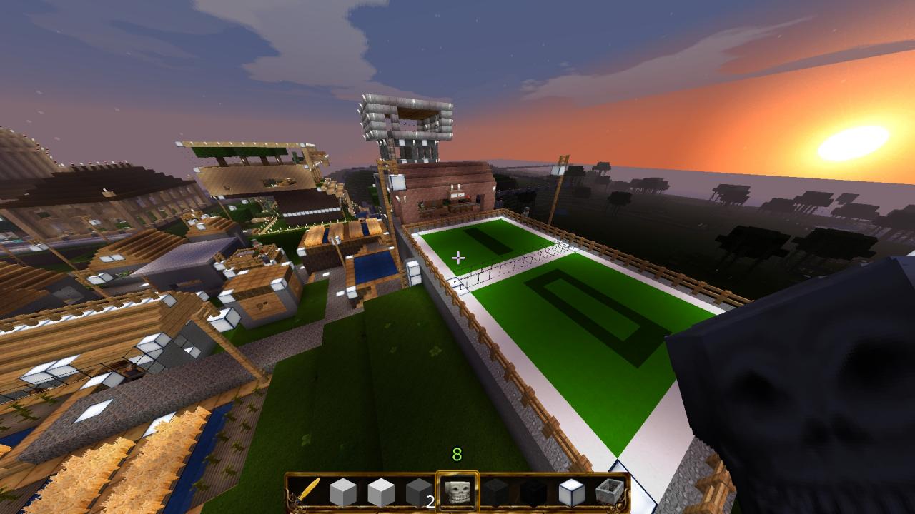 Small City Minecraft Map