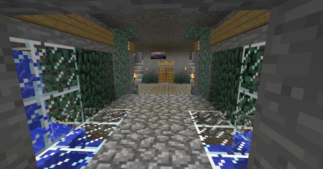 Cave House Minecraft Map