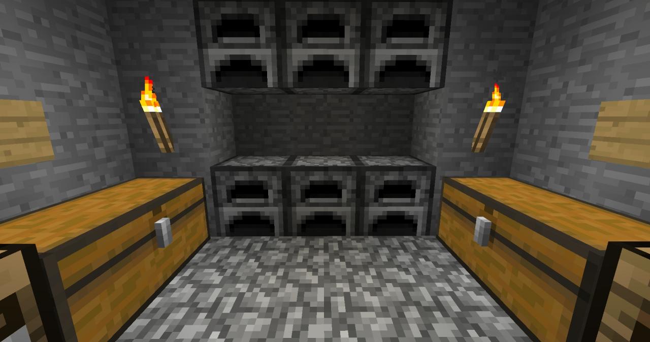 Cave House Minecraft Map