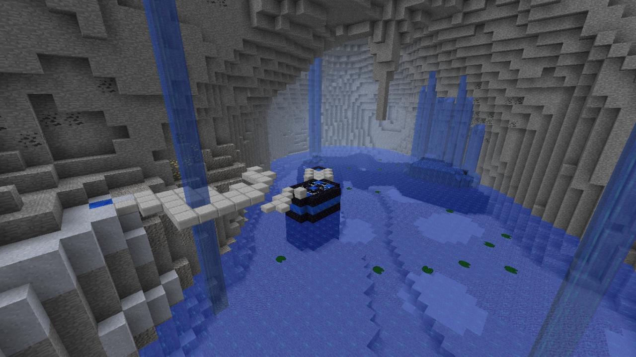 PMC contest map strange alien mining base Minecraft Project