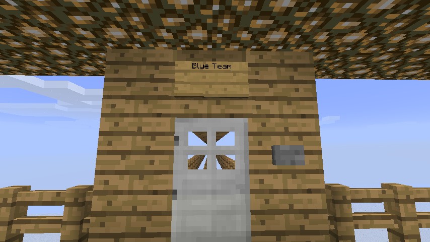 Winter Snowball arena Minecraft Map