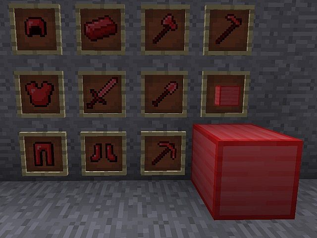 Nether Steel (New Material) [1.4.6] [ModLoader] Minecraft Mod