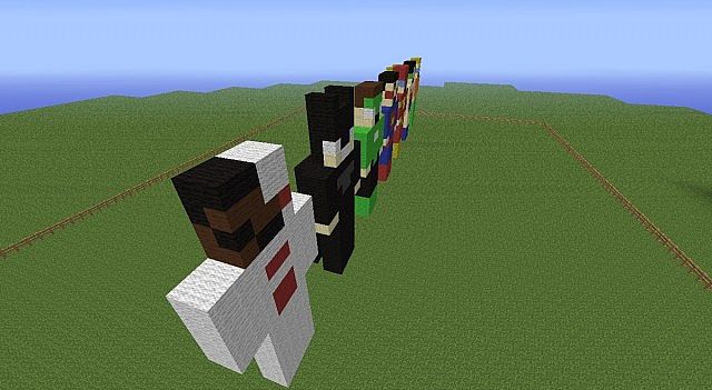 The Justice League Minecraft Map