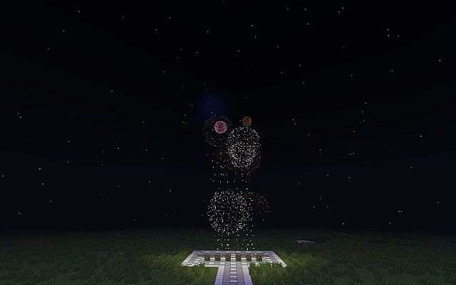 Fireworks Display Minecraft Map