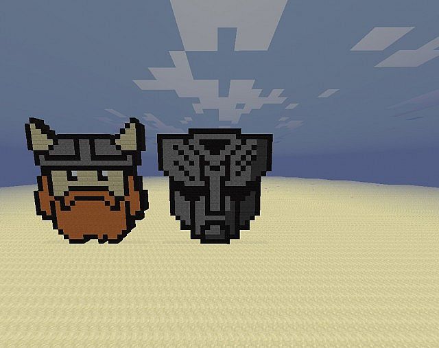 The Autobots Symbol Minecraft Map