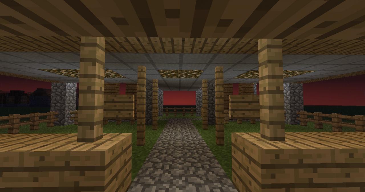 Firework Observation Area Minecraft Map