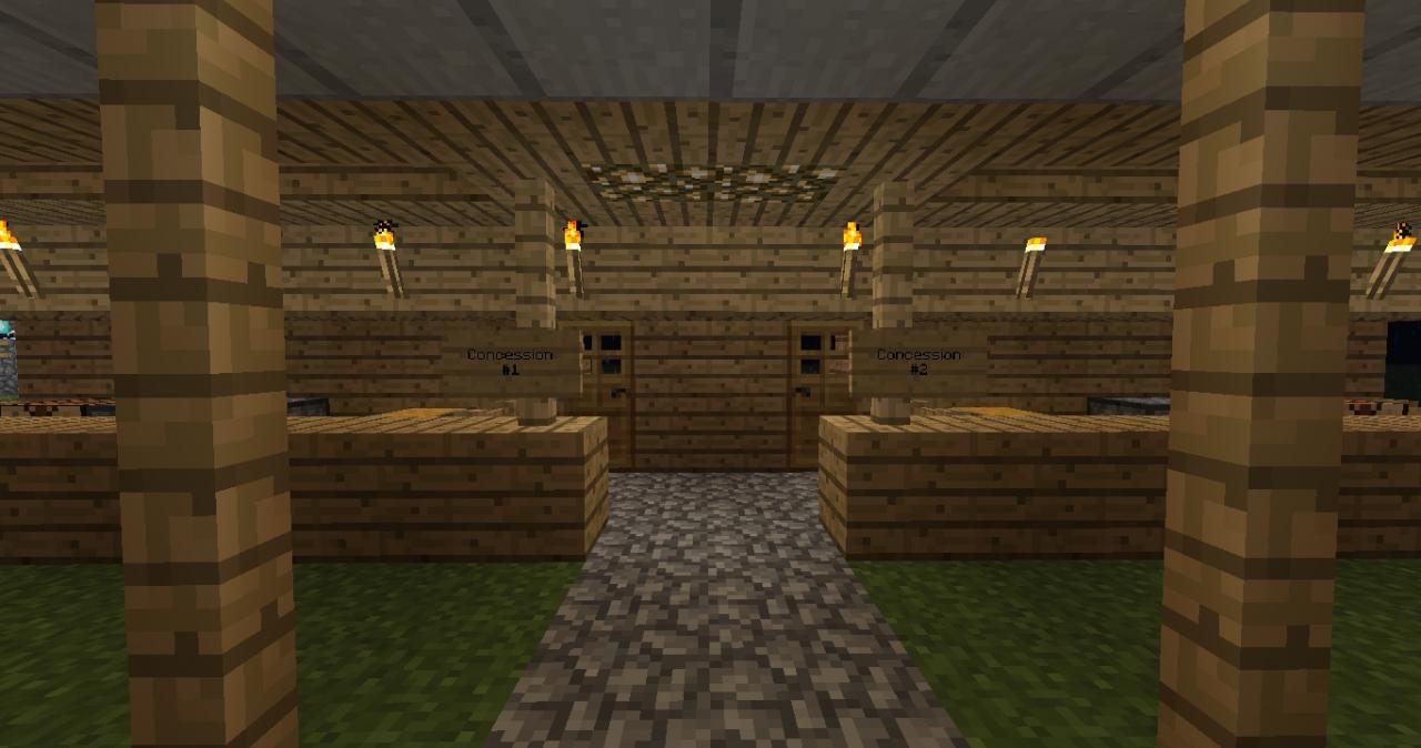 Firework Observation Area Minecraft Map