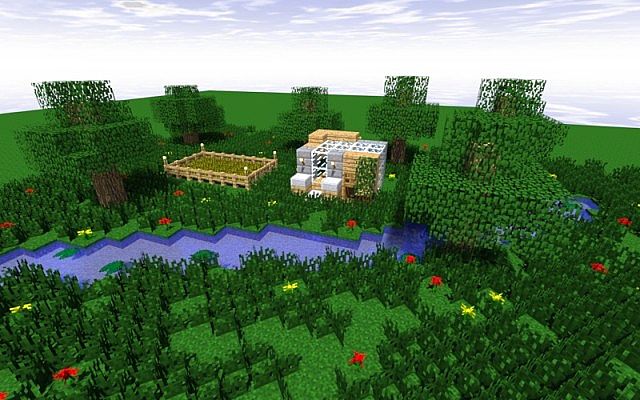 5x5 House 2 Minecraft Map