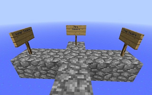 Survival Squares Minecraft Map