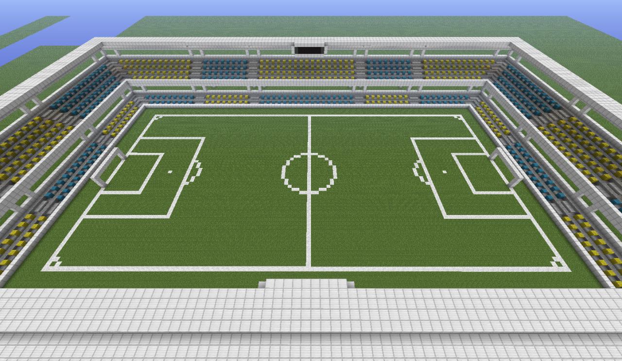 Soccer Stadium 2 Minecraft Map