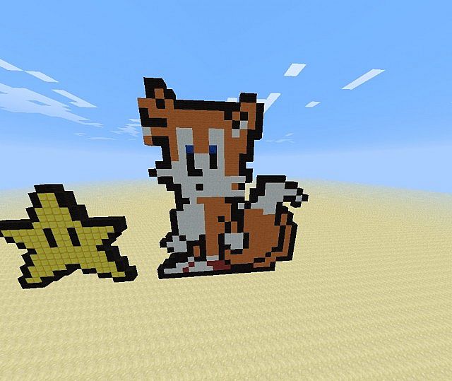 Tails from Sonic Minecraft Map