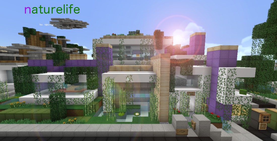 Naturelife | an eco home Minecraft Map