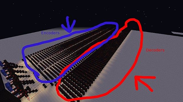 8-bit Calculator Display Minecraft Map