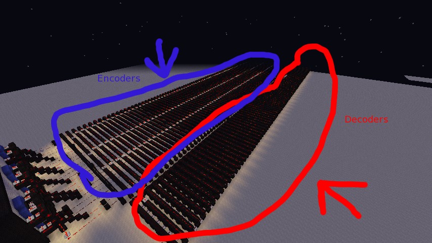 8-bit Calculator Display Minecraft Map