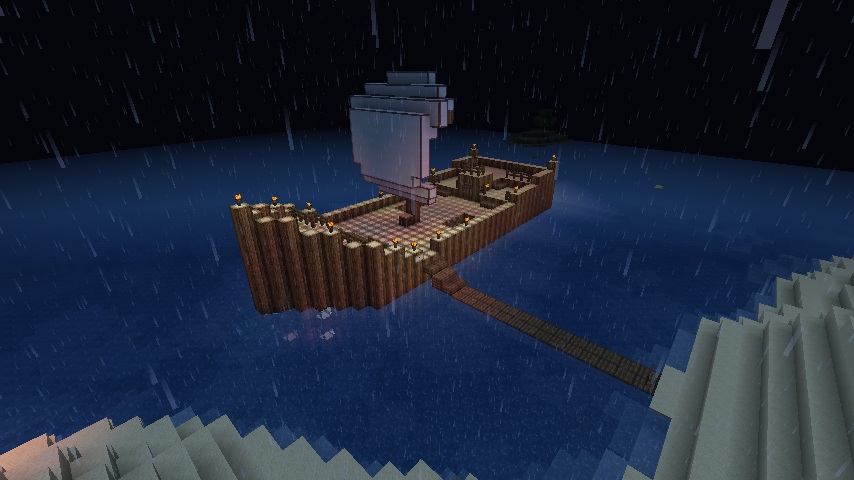 My first Boat (JohnSmith Texture Pack) Minecraft Map