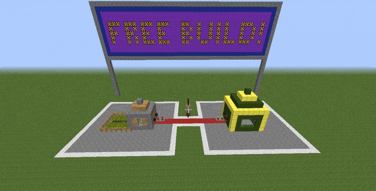 Free Build Challenge Minecraft Map