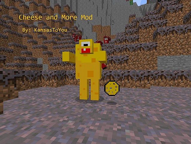 Cheese and More Mod! [1.4.6] FINISHED FOR NOW Minecraft Mod