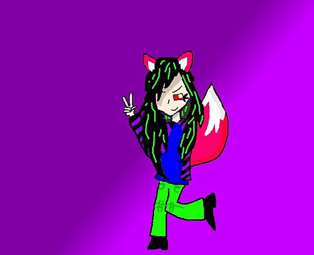 (More Or Less) What I Pictured The Emo Fox Girl Skin To Look Like :P ...