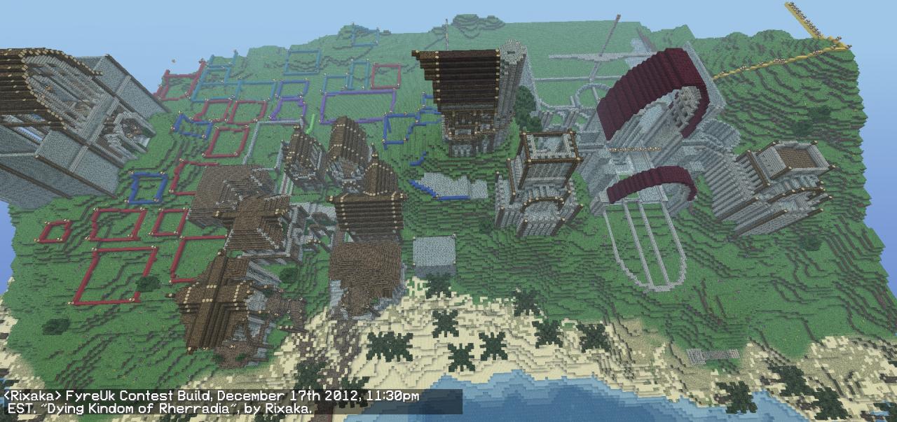 FyreUk Contest: Dying Kingdom of Rherradia Minecraft Map