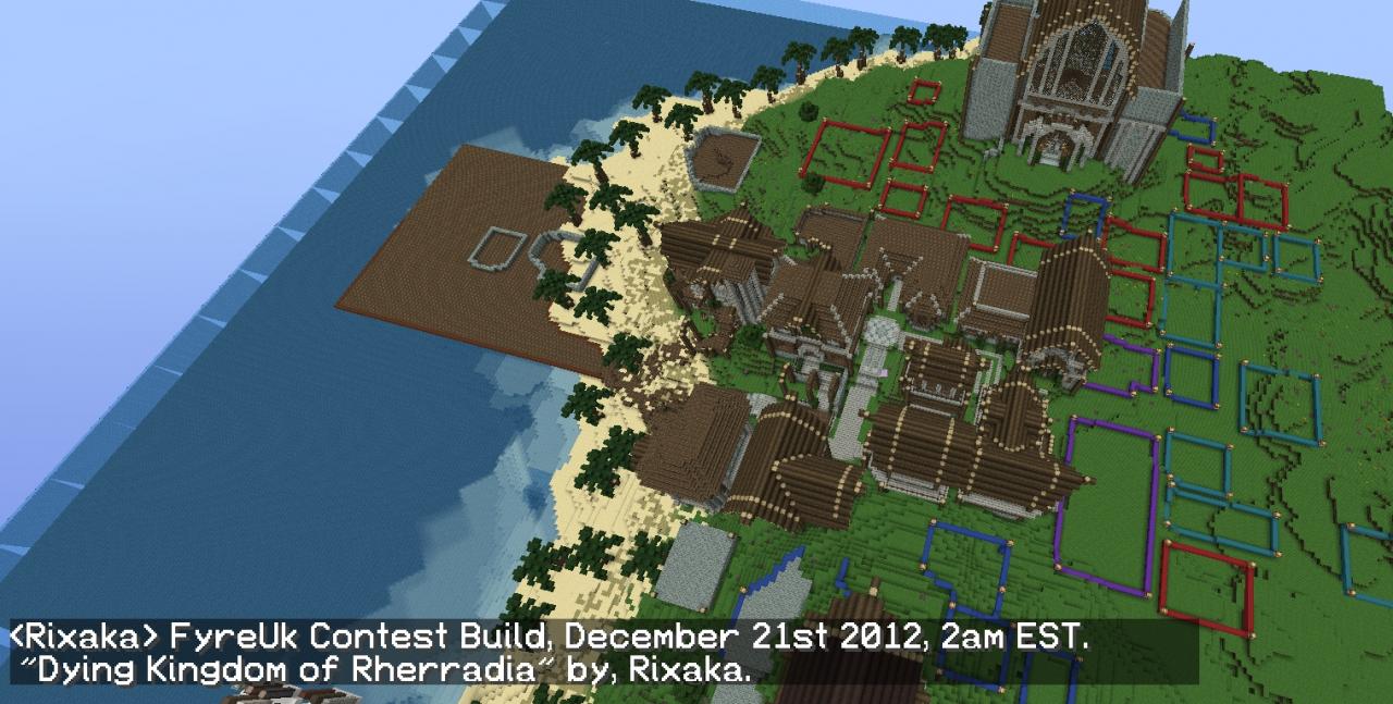 FyreUk Contest: Dying Kingdom of Rherradia Minecraft Map