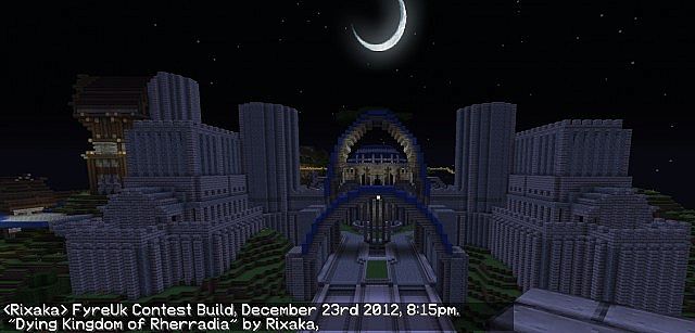 FyreUk Contest: Dying Kingdom of Rherradia Minecraft Map