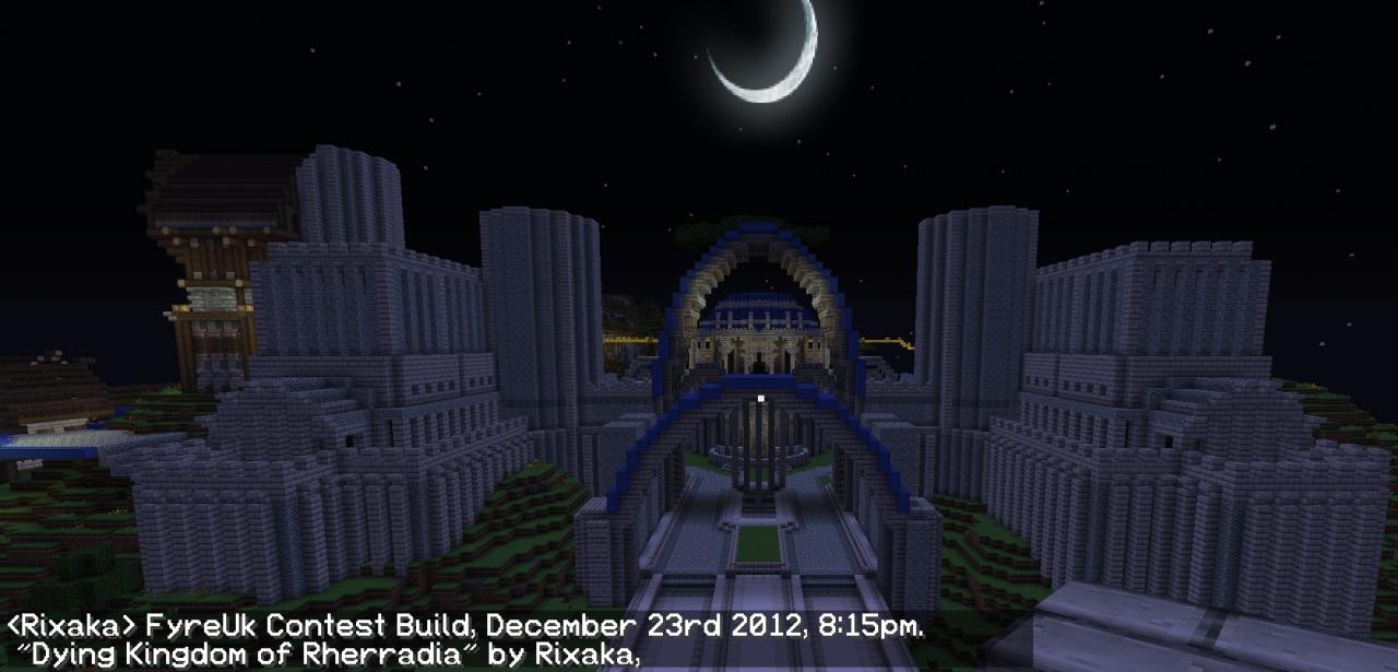 FyreUk Contest: Dying Kingdom of Rherradia Minecraft Map