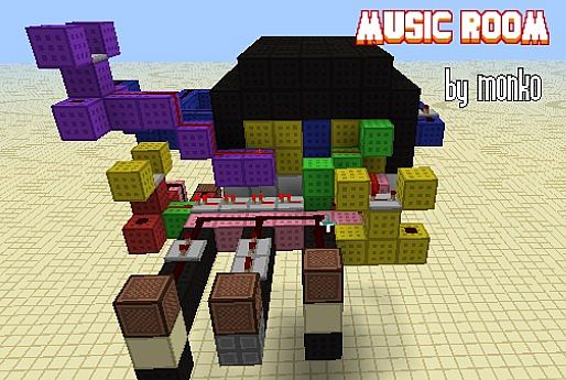 Music Room Minecraft Map