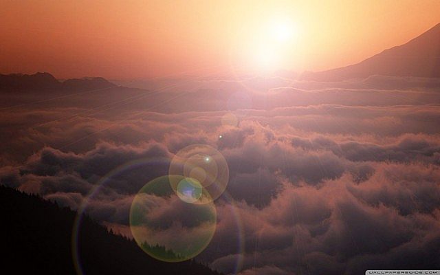 My lens flare Minecraft Map