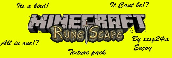 Runescape 06' Texture Pack - Armor, Weapons, Tools and more! Minecraft ...