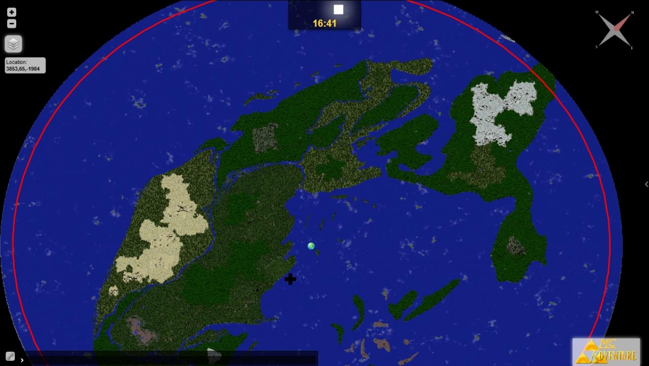 Pangea [6000 x 6000] Minecraft Project