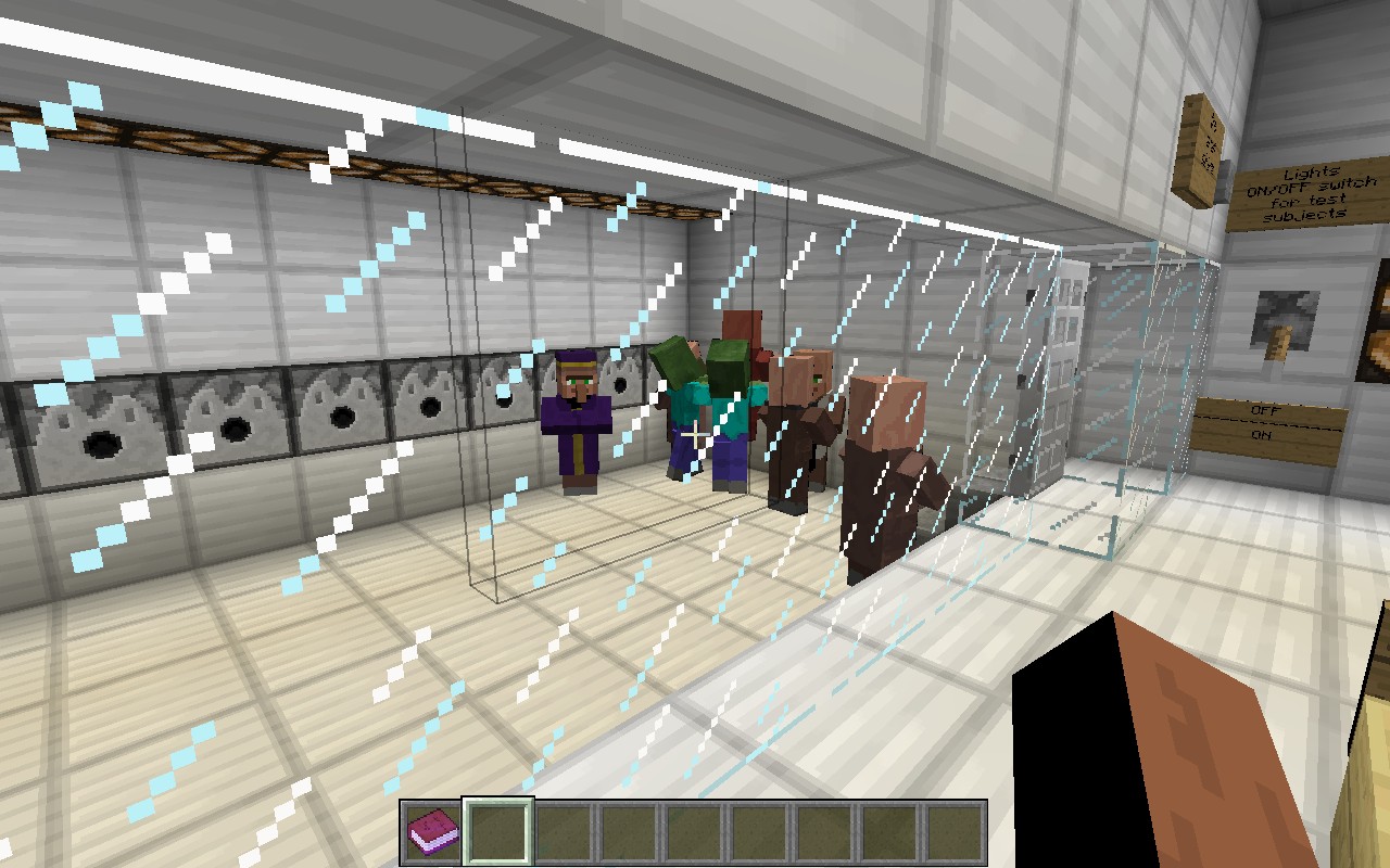 Zombie Testing Center Minecraft Map