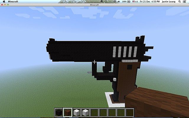 m1911 pistol black Minecraft Map
