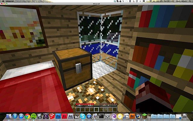 5x5 House with Walkway Minecraft Project