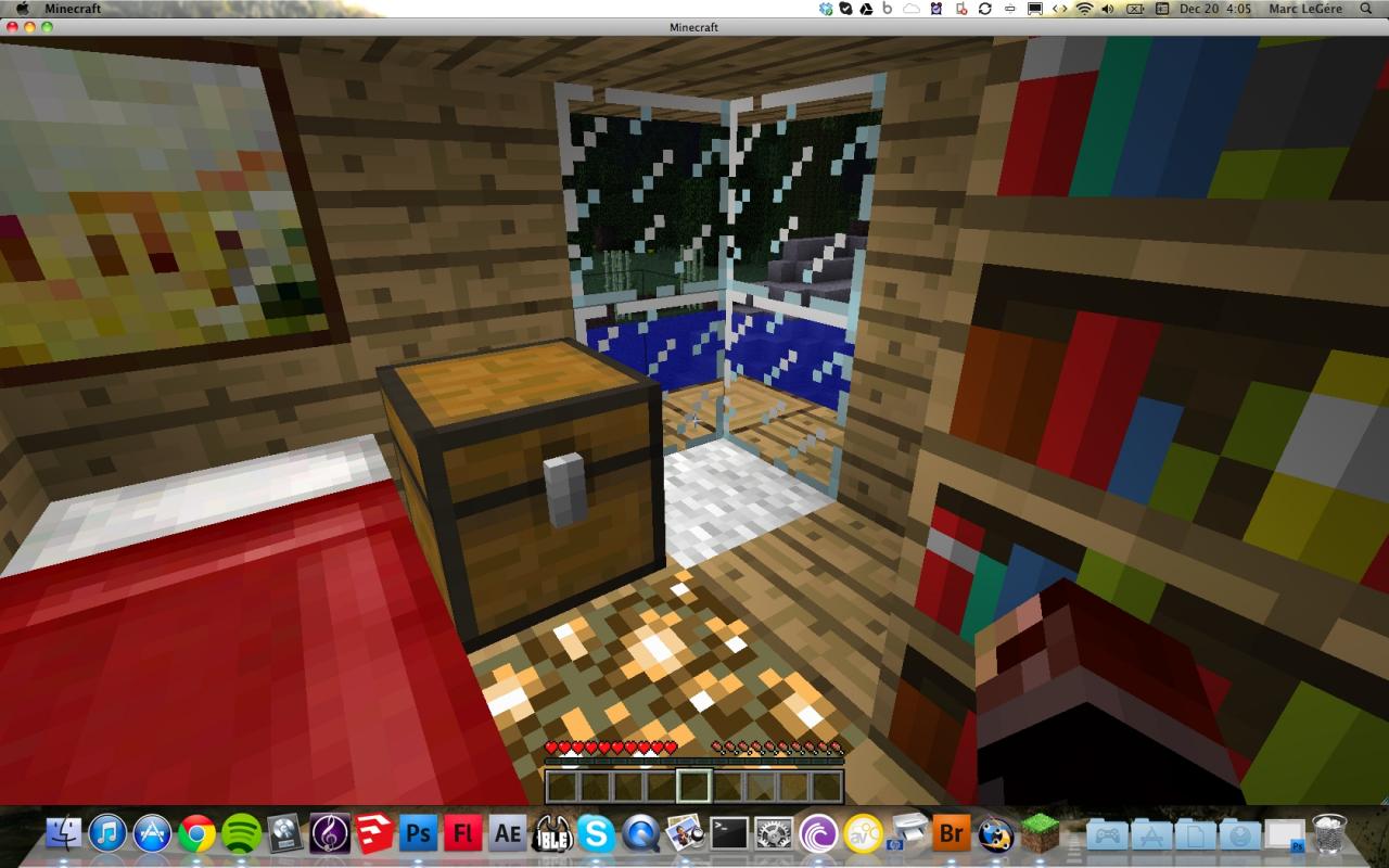 5x5 House with Walkway Minecraft Map