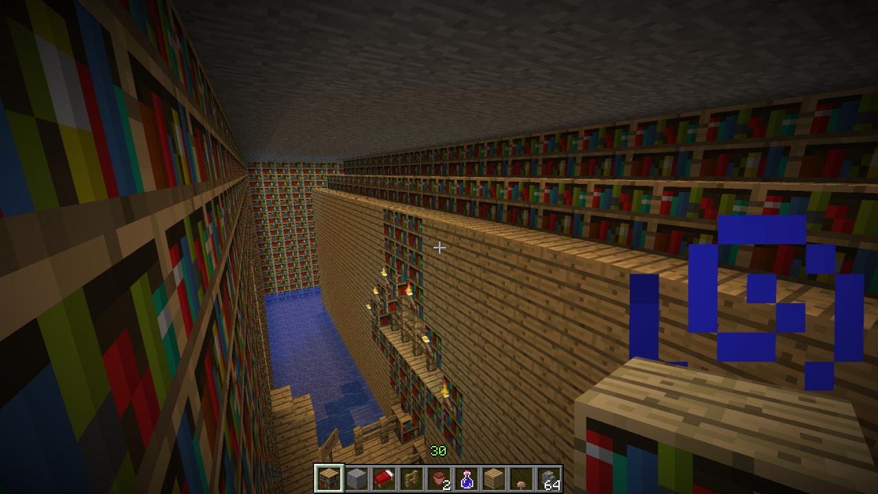 The Buried Library adventure map ( caved in contest) Minecraft Map