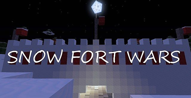 Snow Fort Wars Minecraft Map