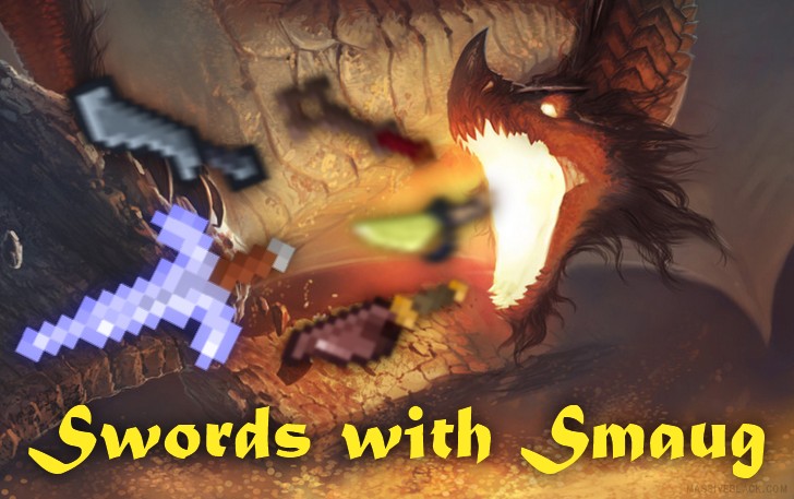 [1.4.5 - 1.18] Swords with Smaug [16x16] Minecraft Texture Pack
