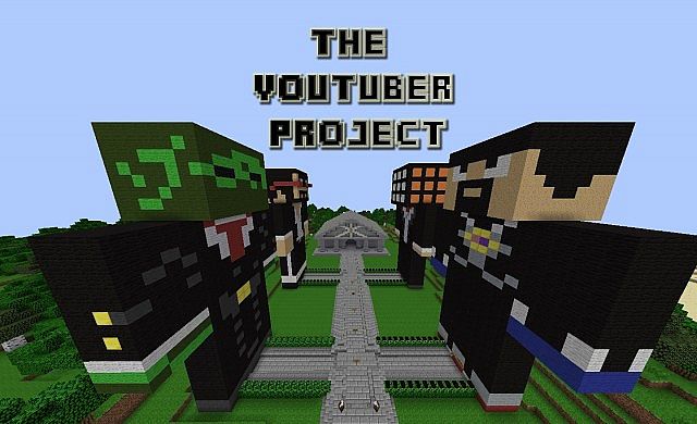 The 'Youtuber' Project Minecraft Map