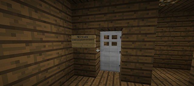 Minecraft multi destination train station Minecraft Map