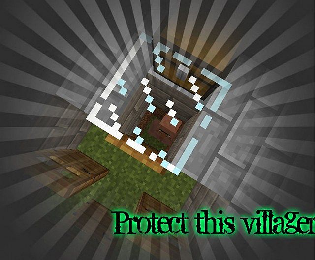 Villagers defender! a minecraft minigame! Minecraft Map